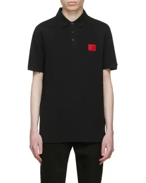 Hugo Boss Hugo Logo Patch Short-sleeved Polo Shirt