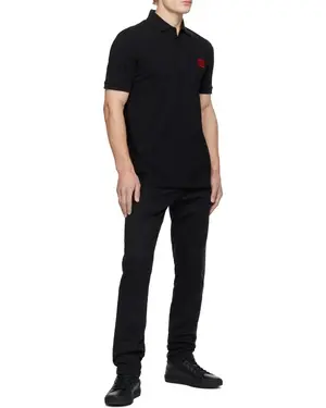 Hugo Boss Hugo Logo Patch Short-sleeved Polo Shirt
