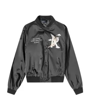 REPRESENT Storms In Heaven Printed Bomber Jacket - Black