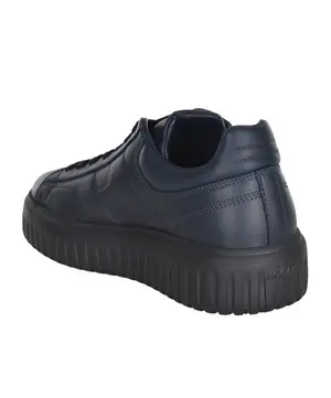 Hogan H-stripes Lace-up Sneakers - Black