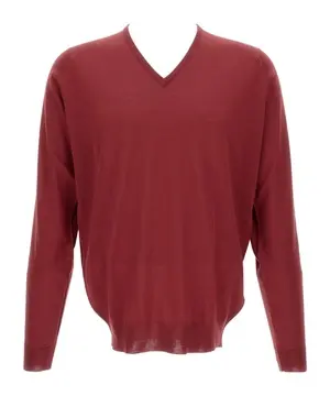 John Smedley Long Sleeve V-neck Sweater