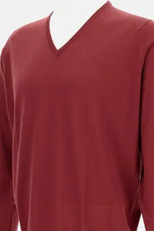 John Smedley Long Sleeve V-neck Sweater