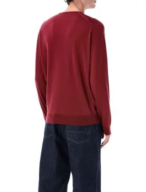 John Smedley Long Sleeve V-neck Sweater