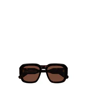 Chloé Square Frame Sunglasses - Black