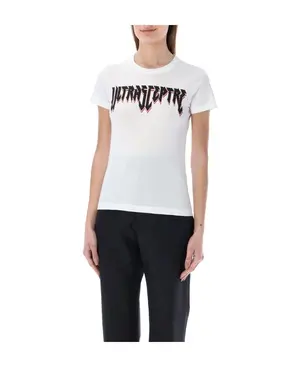 Raf Simons Logo Print T-shirt