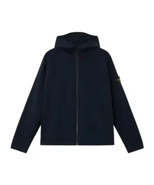 Stone Island Hooded Zipped Cardigan