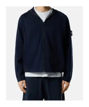 Stone Island Hooded Zipped Cardigan