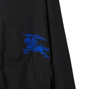 Burberry Equestrian Knight Zip-up Hooded Jacket