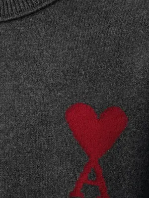 AMI Paris De Coeur Crewneck Jumper