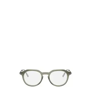Dior Round Frame Glasses - Gray