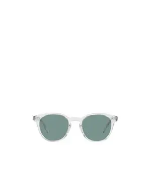 Oliver Spencer Round Frame Sunglasses - Green
