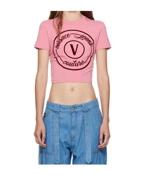 Versace Logo T-shirt - Pink