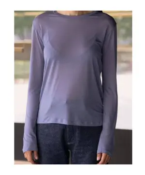 BASERANGE Long Sleeve T-shirt - Gray