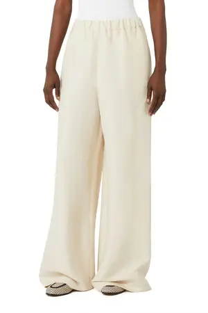 Max Mara Wide-leg Trousers - Beige