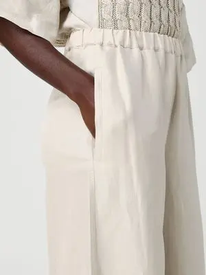 Max Mara Mxmoro Wide-leg Pants - Beige