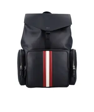 Bally Mythos Clasp Fastened Backpack - Black