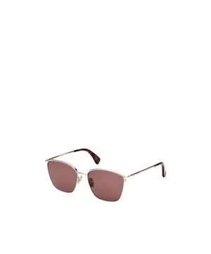 Max Mara Max Mara Square Frame Sunglasses Brown