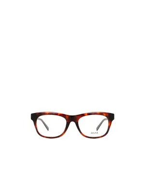 Zegna Rectangular Frame Eyeglasses - Multicolor