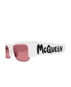Alexander McQueen Rectangle Frame Sunglasses