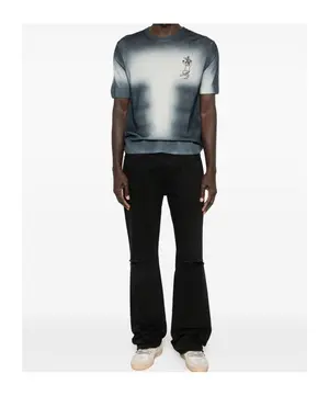 VIVIENNE WESTWOOD Pattern Graphic T-shirt - Blue