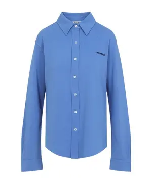 Miu Miu Cotton Piqué Shirt