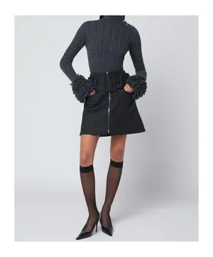 PATOU Zipper Mini Skirt