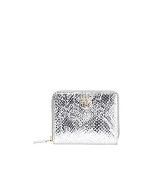 Pinko Galleria Square Zip-around Wallet - White