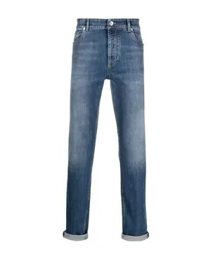 Brunello Cucinelli Mid Rise Jeans For Men