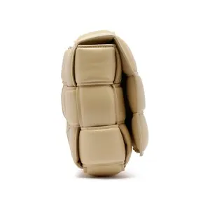 Bottega Veneta Padded Cassette Crossbody Bag - Nude