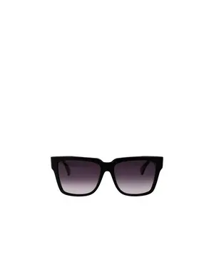 Max Mara Square Frame Sunglasses - Black