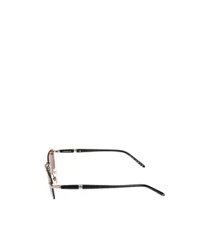 Montblanc Eyewear Rimless Rectangular Sunglasses - Brown