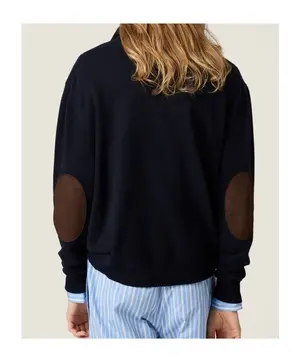 Miu Miu Half-zip Knitted Jumper