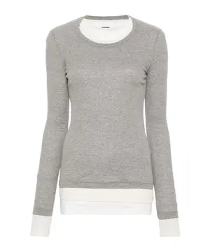 JIL SANDER Three Pack Crewneck T-shirts - Gray
