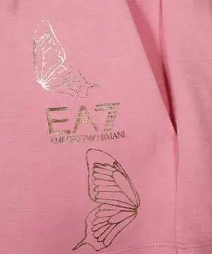 EA7 Logo Butterfly Shorts
