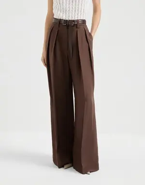 Brunello Cucinelli Pleated Mid-waist Trousers