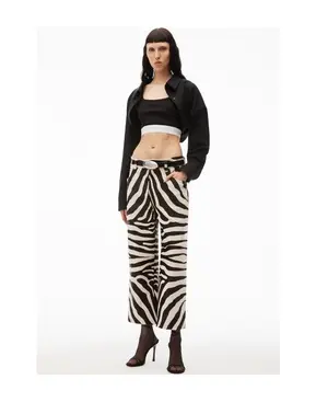 Alexander Wang Cropped Layered Shirt