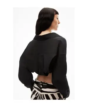 Alexander Wang Cropped Layered Shirt