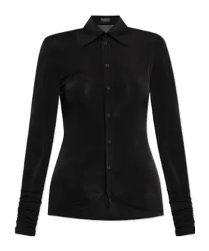 Balenciaga Straight Hem Shirts For Women