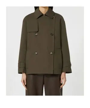 Max Mara Zeno Double-breasted Mini Trench Coat