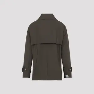 Max Mara Zeno Double-breasted Mini Trench Coat