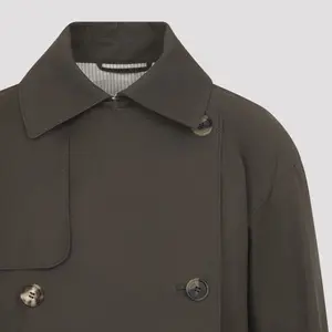 Max Mara Zeno Double-breasted Mini Trench Coat