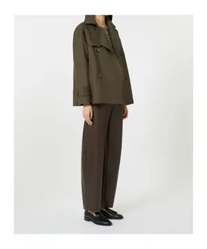 Max Mara Zeno Double-breasted Mini Trench Coat