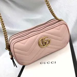 Gucci Gg Marmont Mini Chain Strap Shoulder Bag