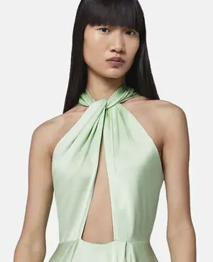 Stella McCartney Sleeveless Asymmetrical Cut-out Dress