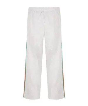 Gucci Web Detailed Logo Embroidered Trousers