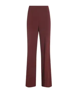 TWINSET Pull-on Trousers With Horn Detail - Red