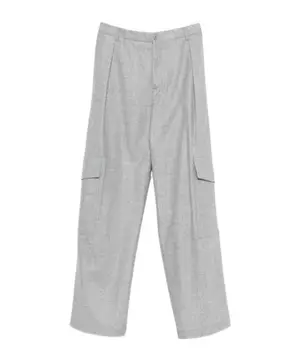 Aspesi Logo Casual Pants