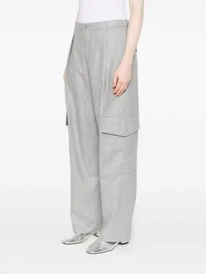 Aspesi Logo Casual Pants