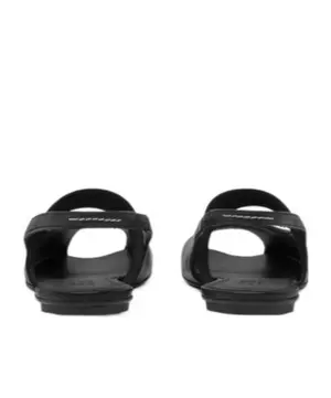 MAISON MARGIELA Leather Open-toe Slingback Sandals - Black