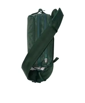 Burberry Check-jacquard Zipped Belt Bag - Green
